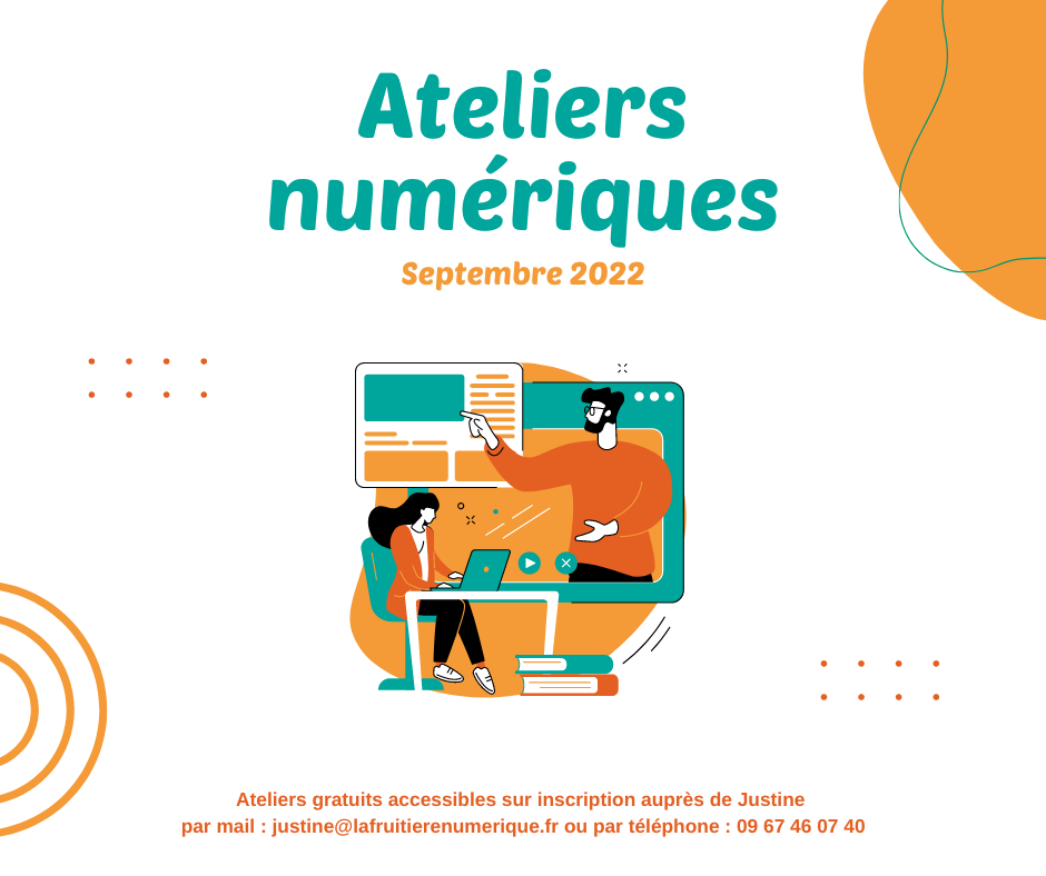 Atelier Numérique - Digitalise tes recettes - Lourmarin