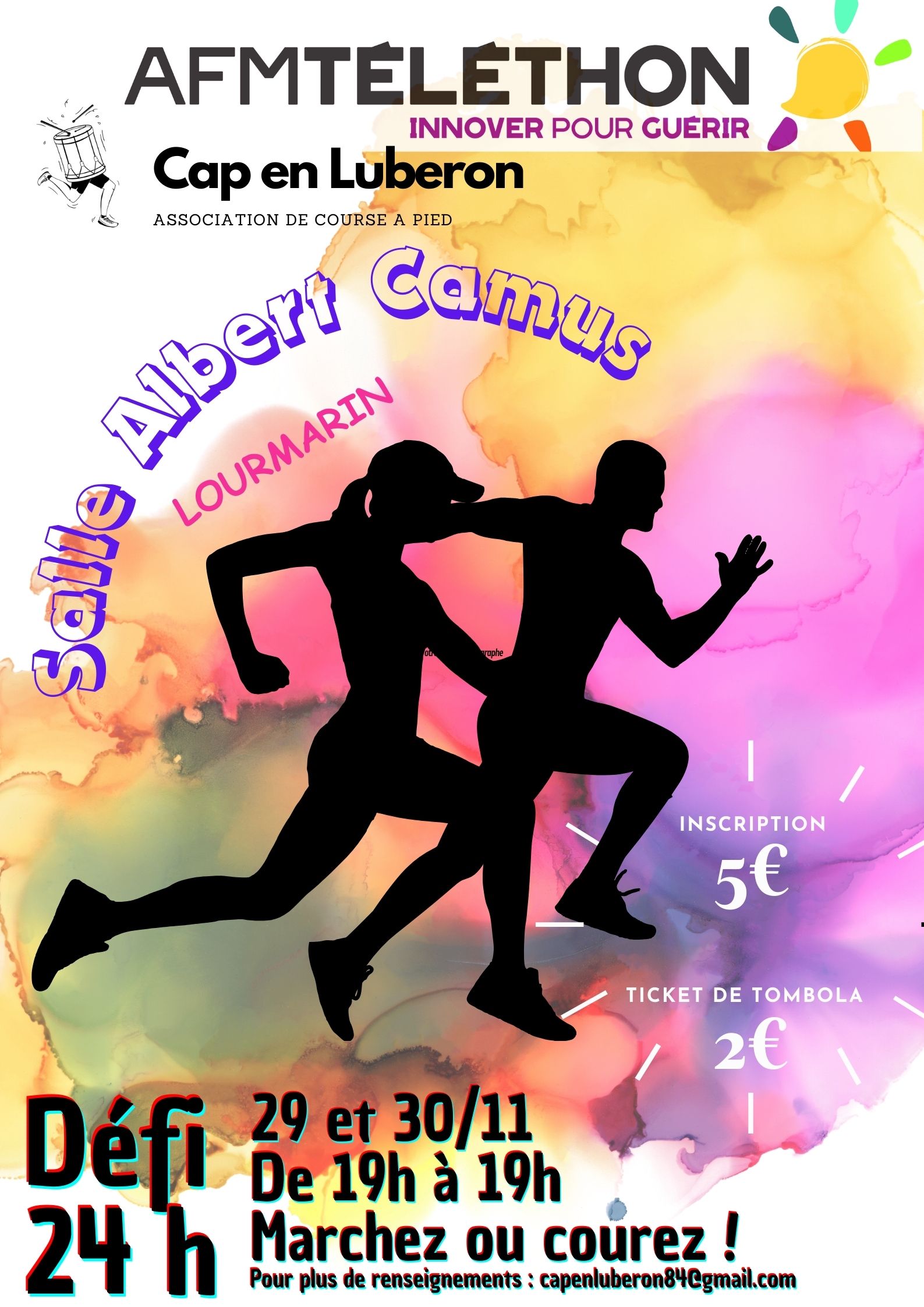 Téléthon 2024: le défi de CAP en Luberon